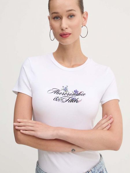Abercrombie Fitch t shirt damski bia y Shopsy
